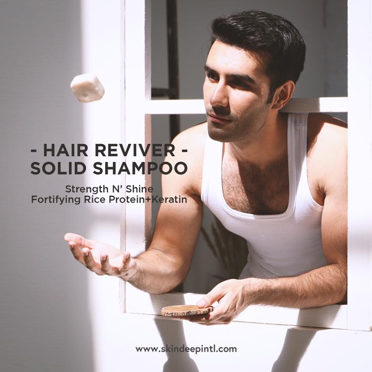 HAIR REVIVER - Rice Protein Solid Shampoo – Skin Deep