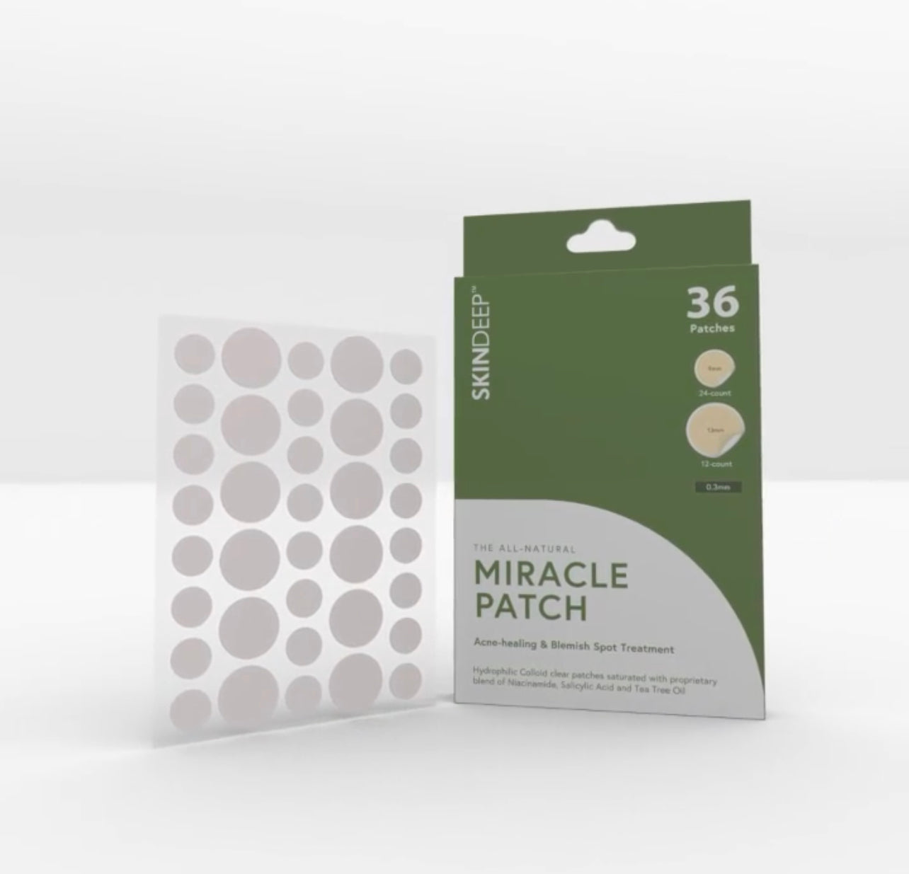 MIRACLE PATCH - Acne Healing & Blemish Spot Treatment | Skin Deep